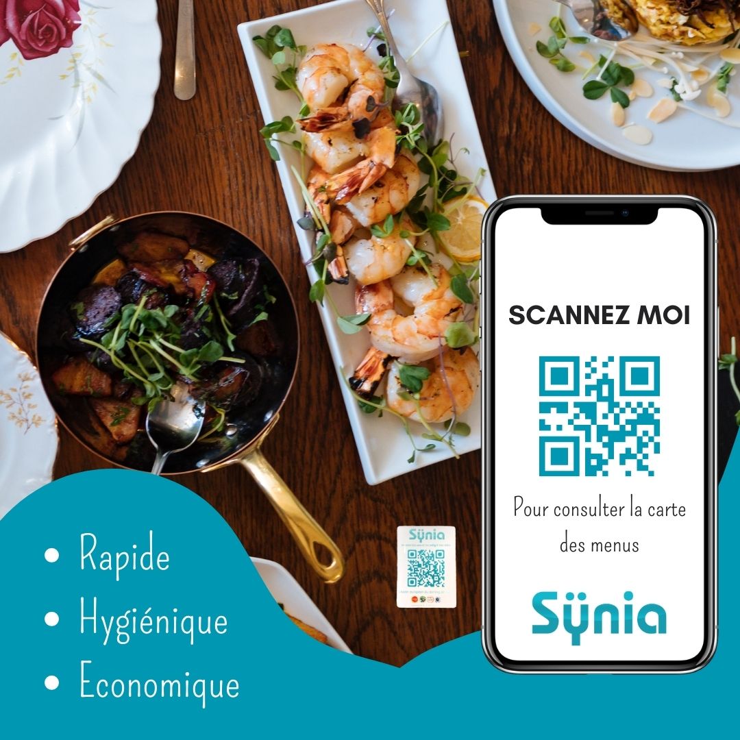 Le doming QR code, l’allier des métiers de bouche | Sÿnia